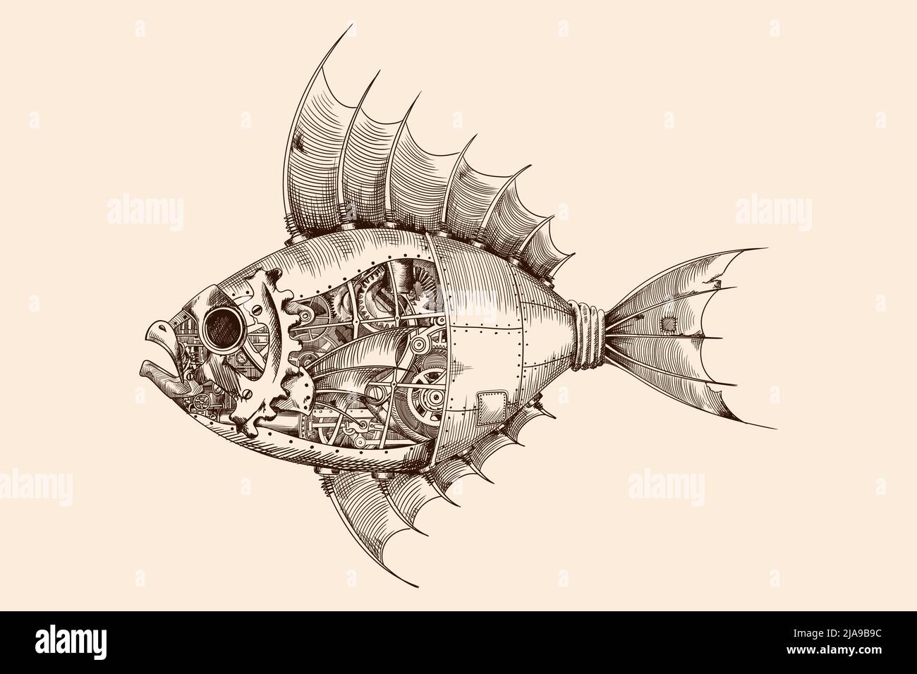 Steam engine in on Stock Vector Images - Alamy