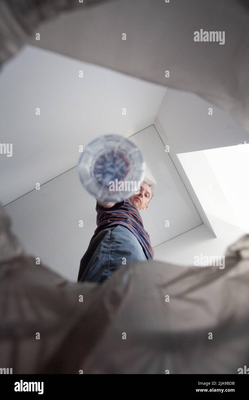 Segregation garbage man home ecology hi-res stock photography and ...