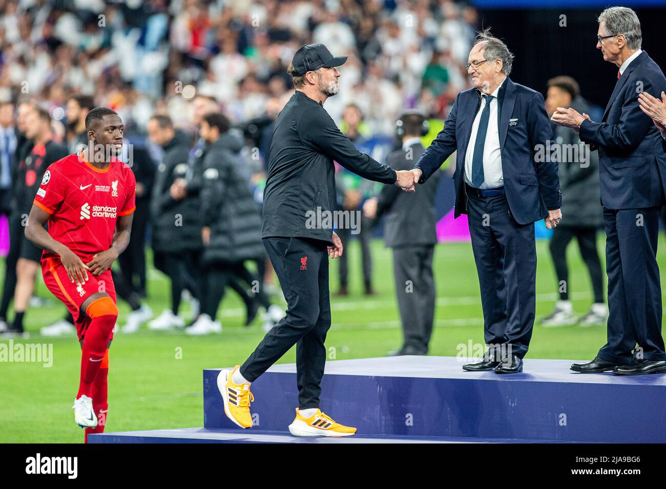 PARIS, FRANCE - MAY 28: during the UEFA Champions League final match ...
