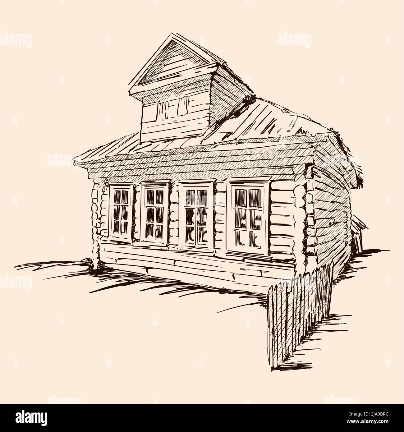 Broken landscape private view Stock Vector Images - Alamy