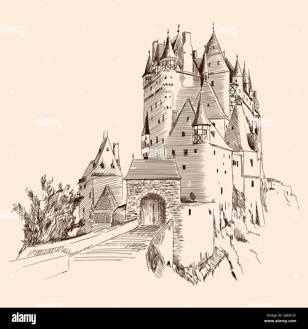 Rock mythology Stock Vector Images - Alamy