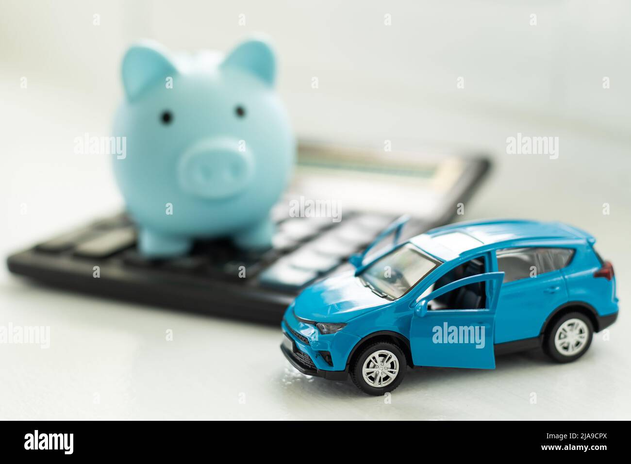 Piggy bank car toy hi-res stock photography and images - Alamy