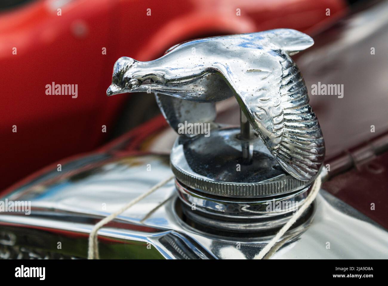 Ford Model A bonnet mascot. Chipping Steam Fair 2022 Stock Photo - Alamy