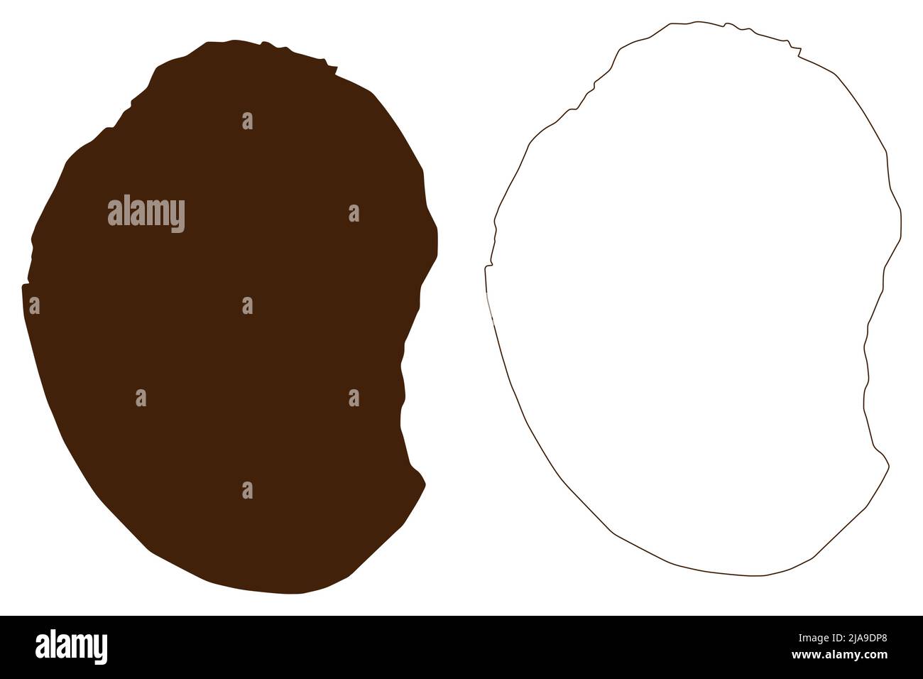 Daphne island map hi-res stock photography and images - Alamy