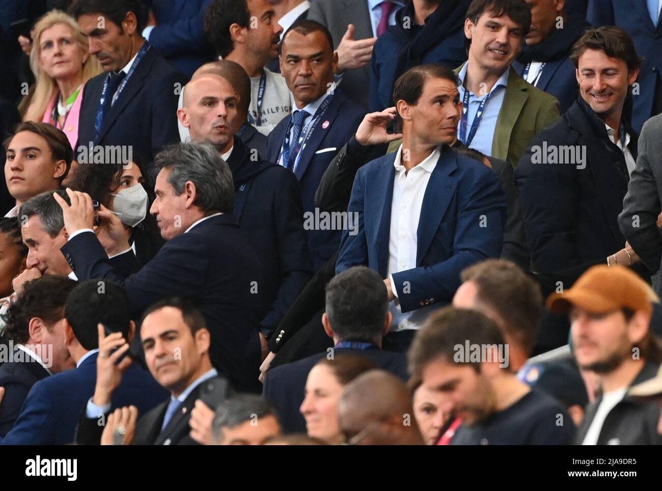 Rafael Nadal during The UEFA Champions League final between Liverpool ...