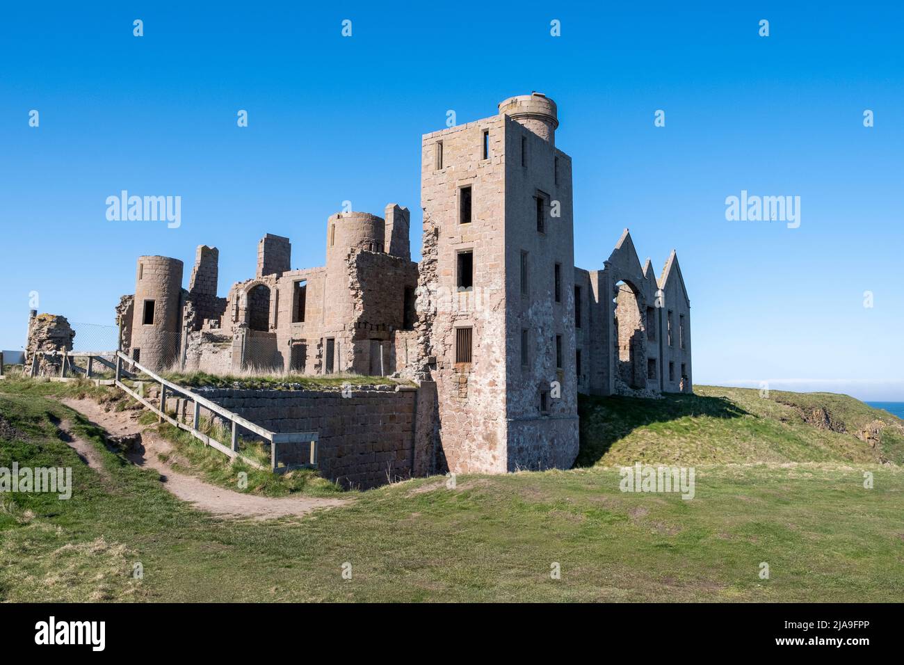 Slains Castle, also known as New Slains Castle to distinguish it from ...