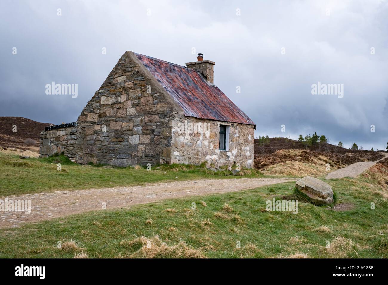 Ryvoan Bothy, Cairngorms National Park, Scotland Stock Photo - Alamy