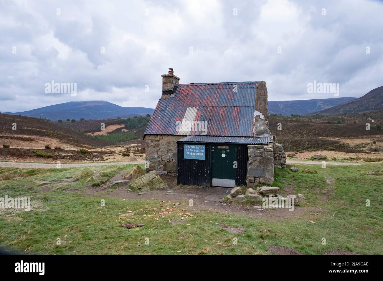 Ryvoan Bothy, Cairngorms National Park, Scotland Stock Photo - Alamy