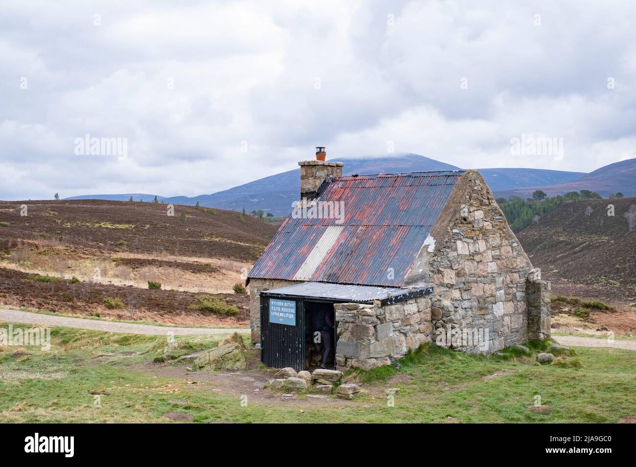 Ryvoan Bothy, Cairngorms National Park, Scotland Stock Photo - Alamy