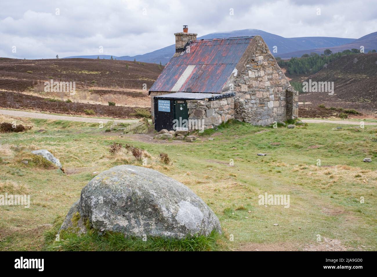 Ryvoan Bothy, Cairngorms National Park, Scotland Stock Photo - Alamy