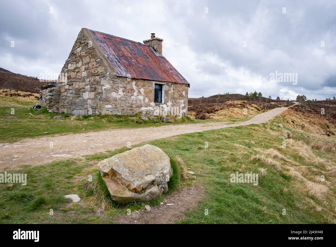 Ryvoan Bothy, Cairngorms National Park, Scotland Stock Photo - Alamy