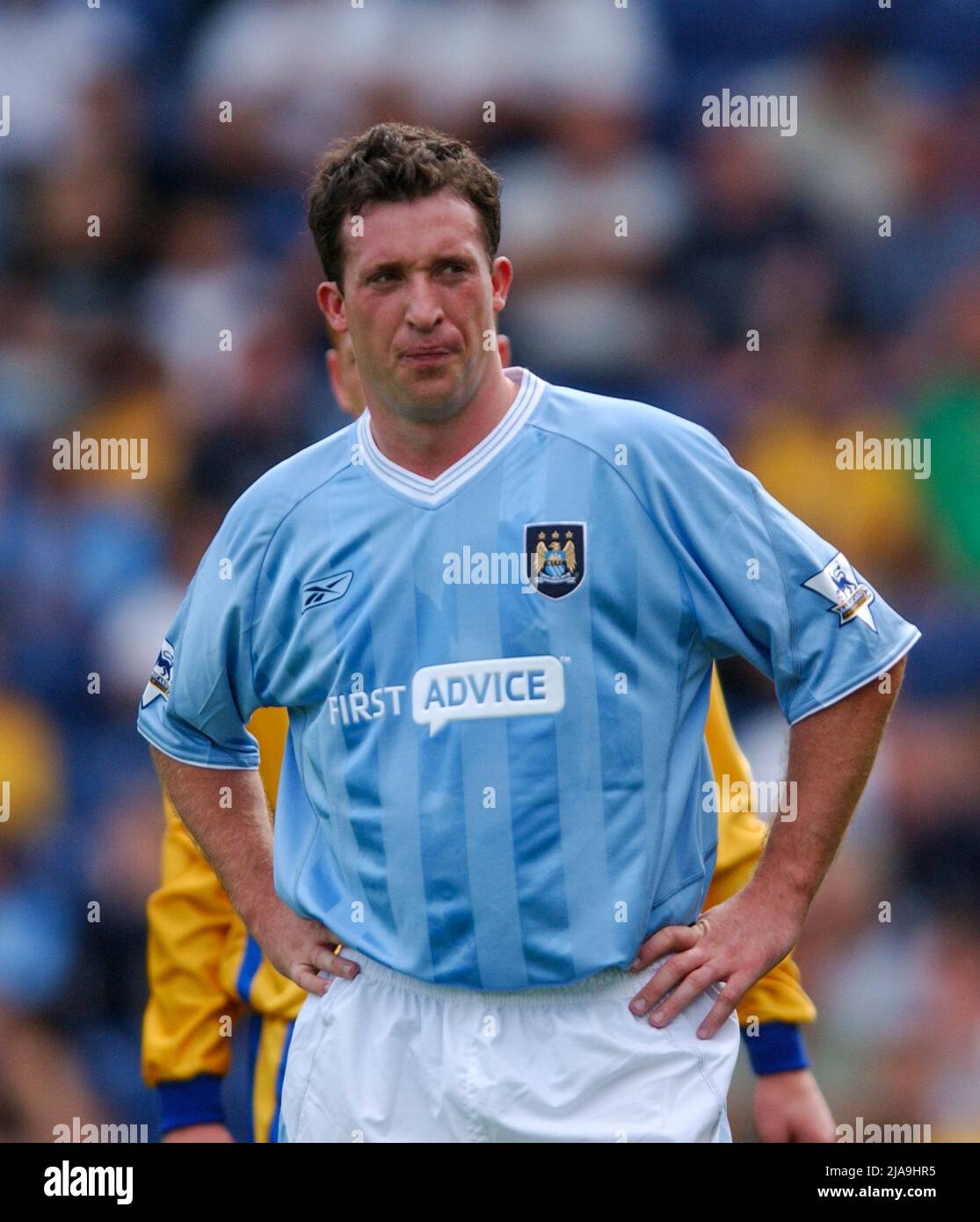 Robbie Fowler - Manchester City 2003 Stock Photo - Alamy