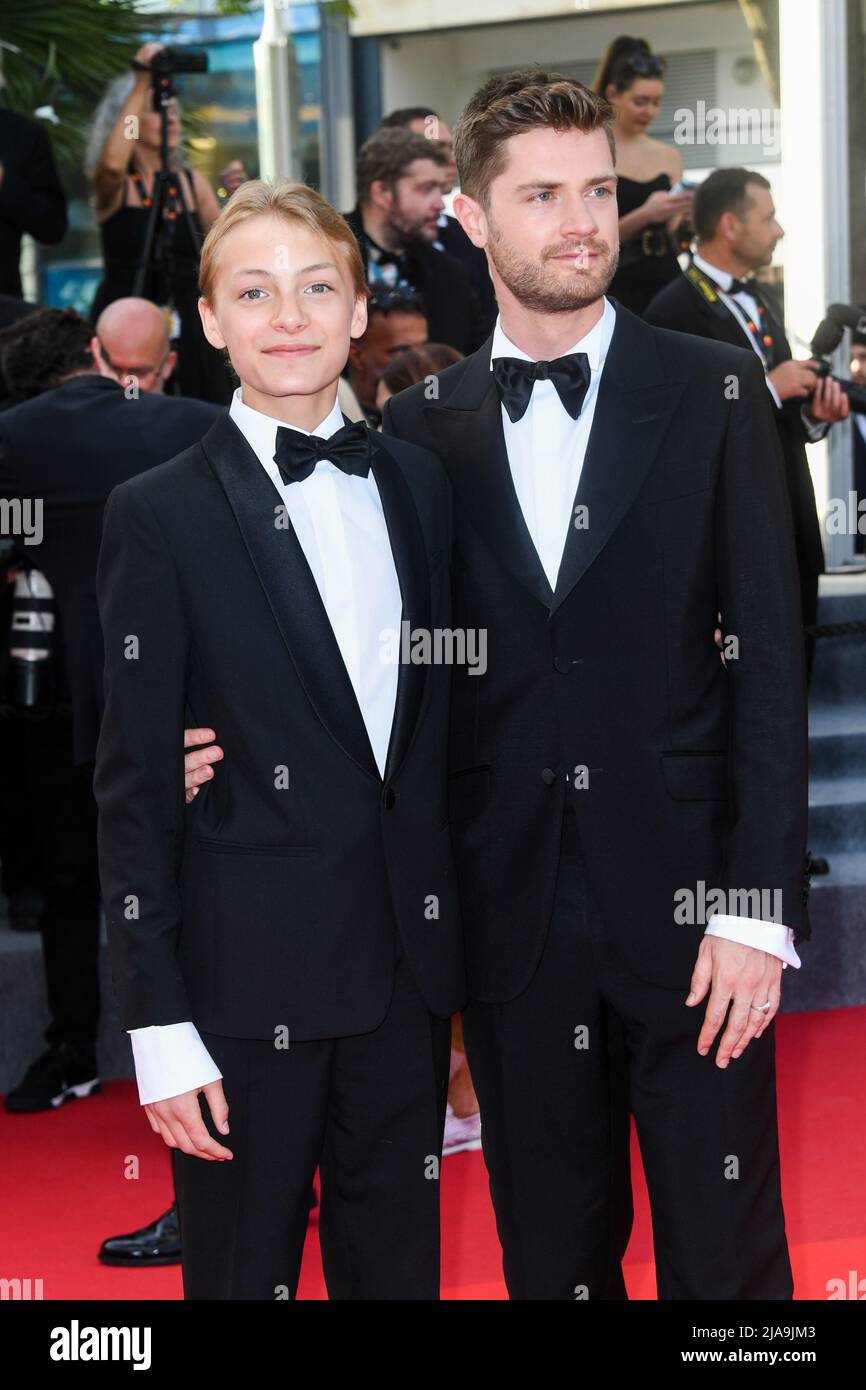 Eden Dambrine , Lukas Dhont 75th Cannes Film Festival Red Carpet ...