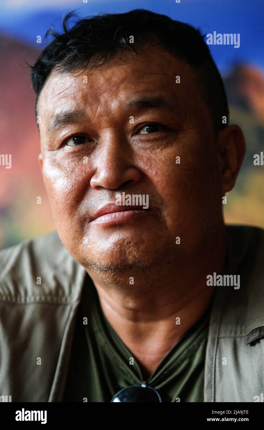 Thailand. 27th May, 2022. KNU (Karen National Union) Leader and General ...