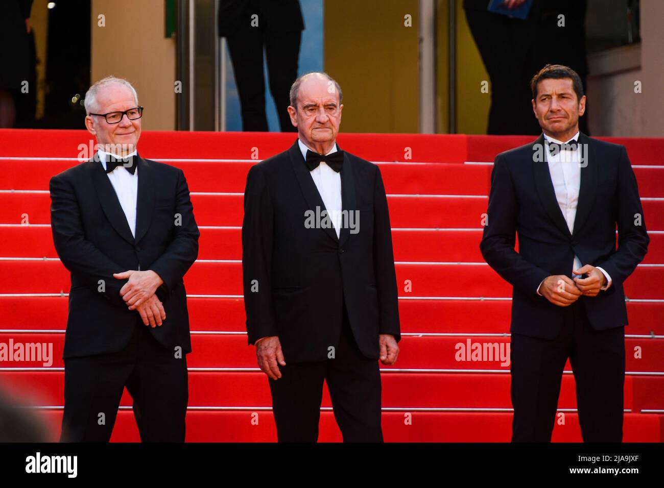 Thierry Fremaux , Pierre Lescure , David Lisnard 75th Cannes Film ...