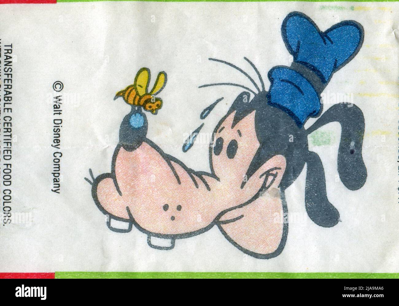 Germany chewing gum insert. Donald Duck. 1980s Stock Photo - Alamy