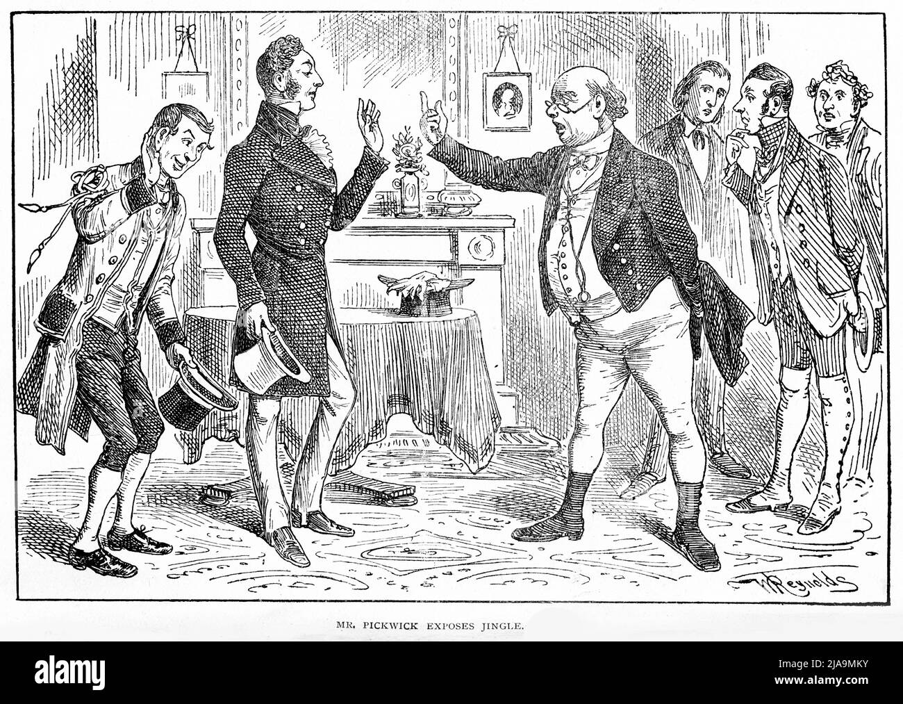 Pickwick papers illustration hi-res stock photography and images - Alamy