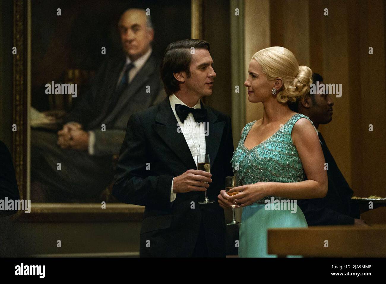 DAN STEVENS and BETTY GILPIN in GASLIT (2022), directed by MATT ROSS ...