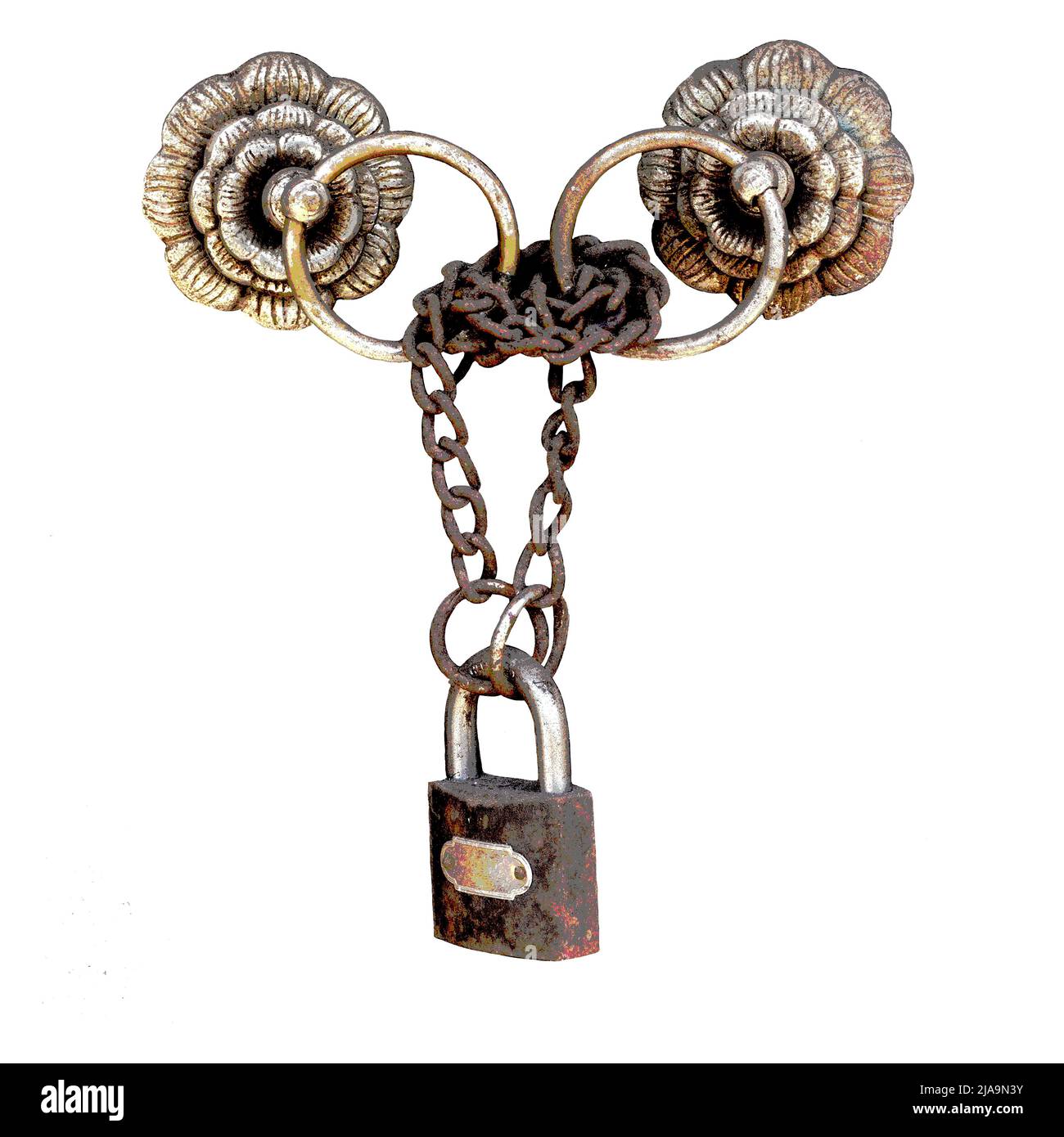 Digital door lock sign Cut Out Stock Images & Pictures - Alamy