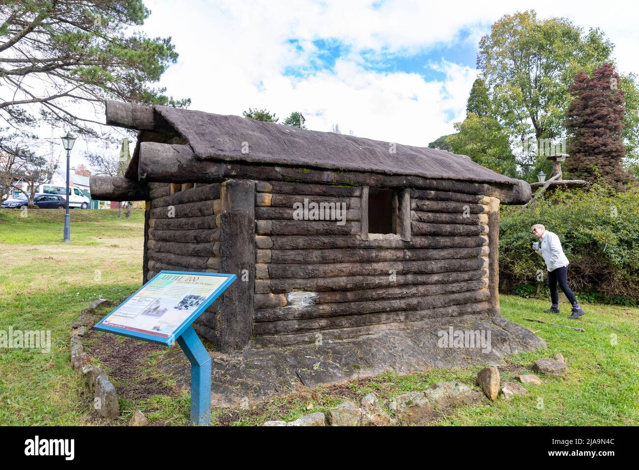 Former Little Zoo structures buildings in Mount Victoria, village in ...
