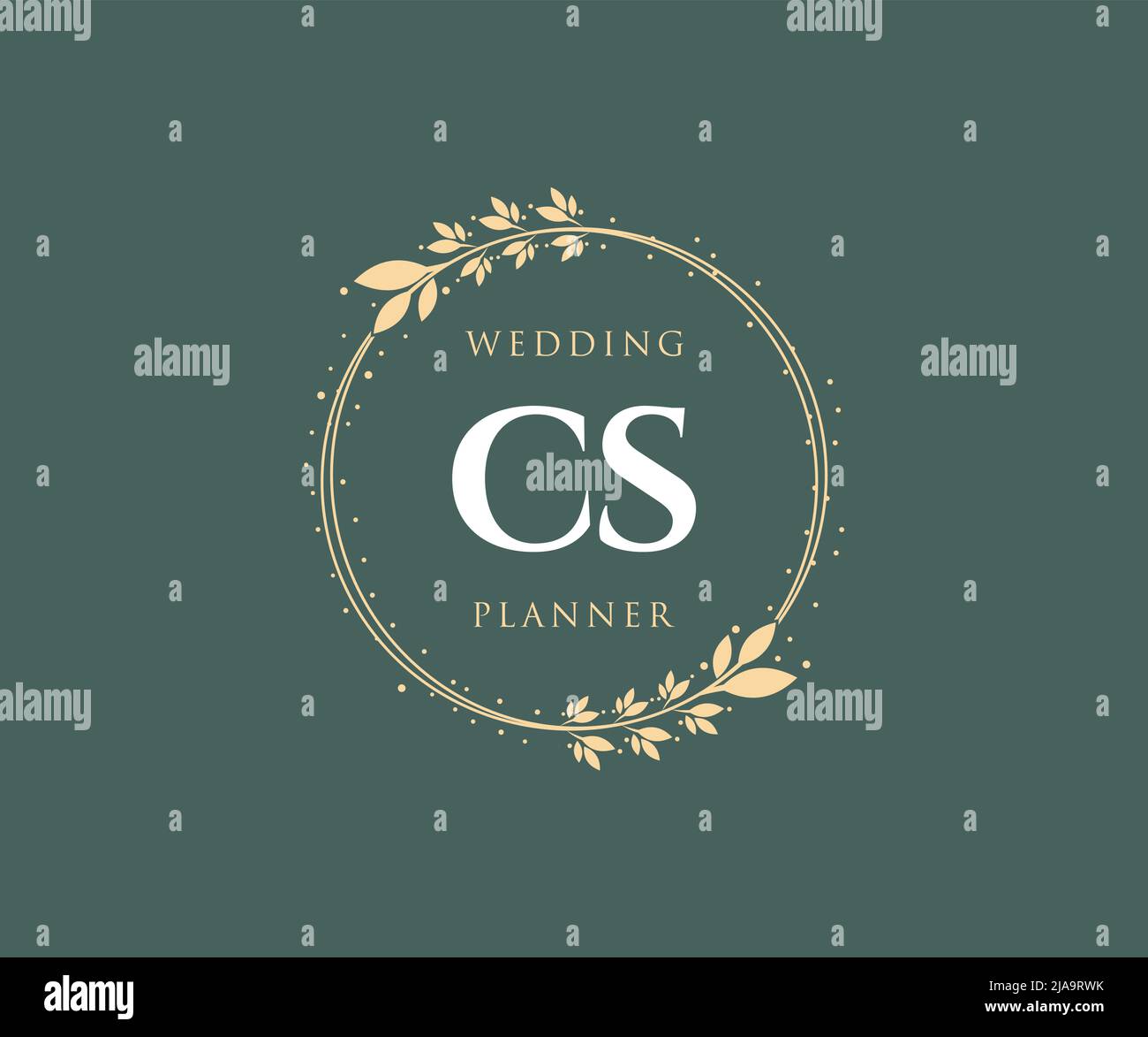 CS Initials letter Wedding monogram logos collection, hand drawn modern ...