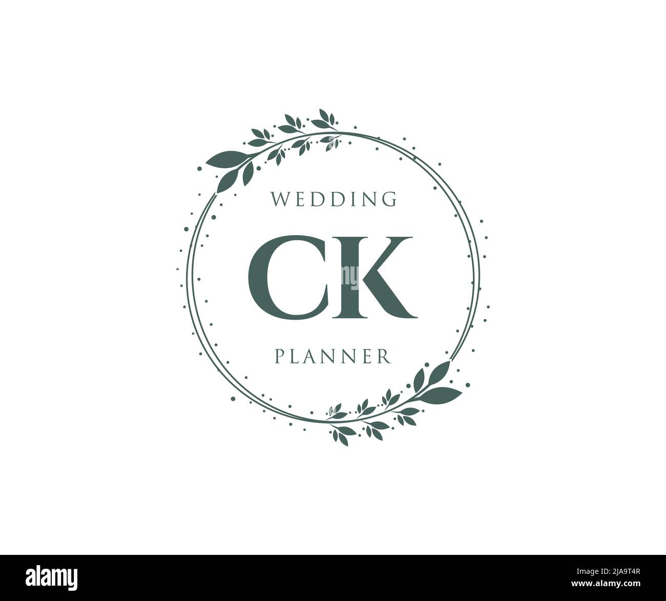 CK Initials letter Wedding monogram logos collection, hand drawn modern ...