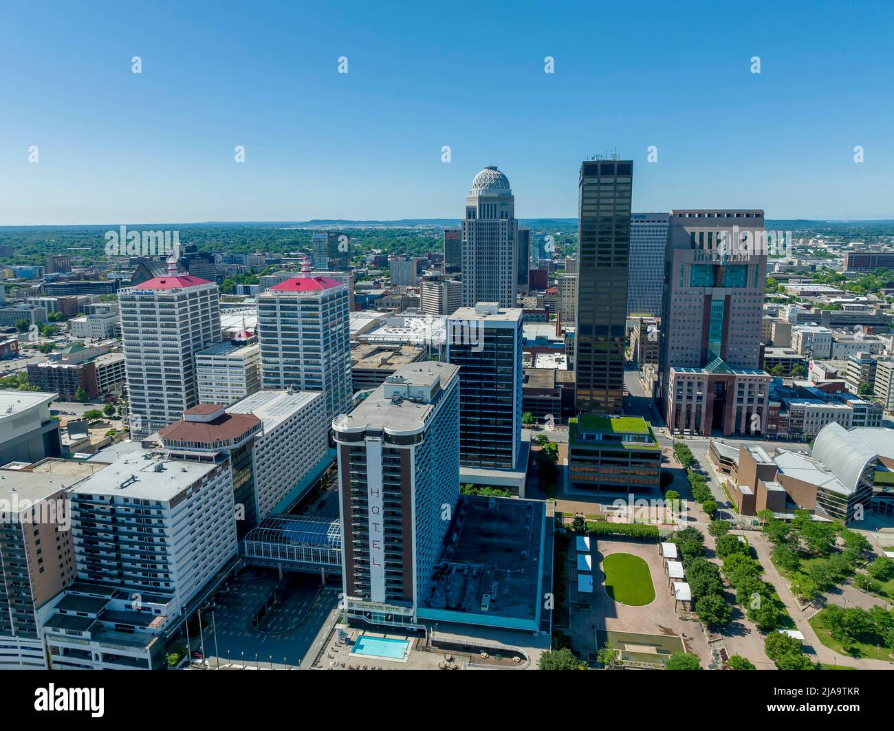 May 28, 2022, Louisville, Kentucky, United States of America: Aerial ...