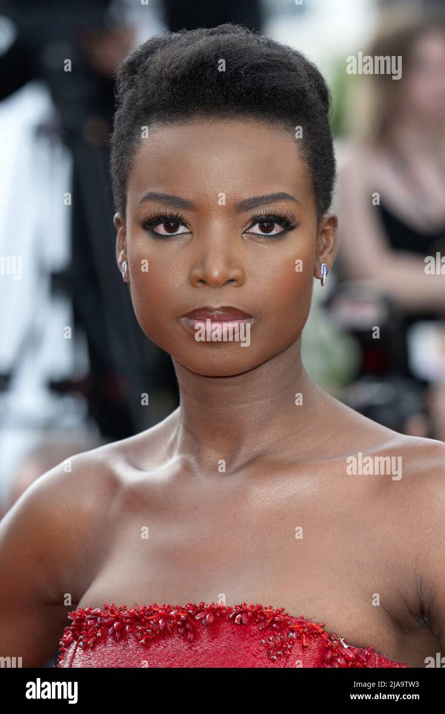 Model Maria Borges attends the closing ceremony red carpet for the 75th ...