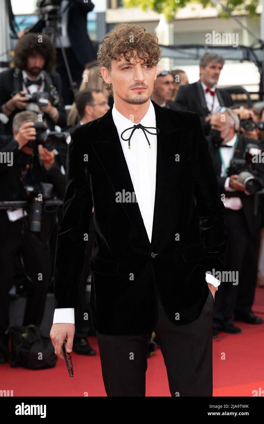 Niels Schneider attends the closing ceremony red carpet for the 75th ...