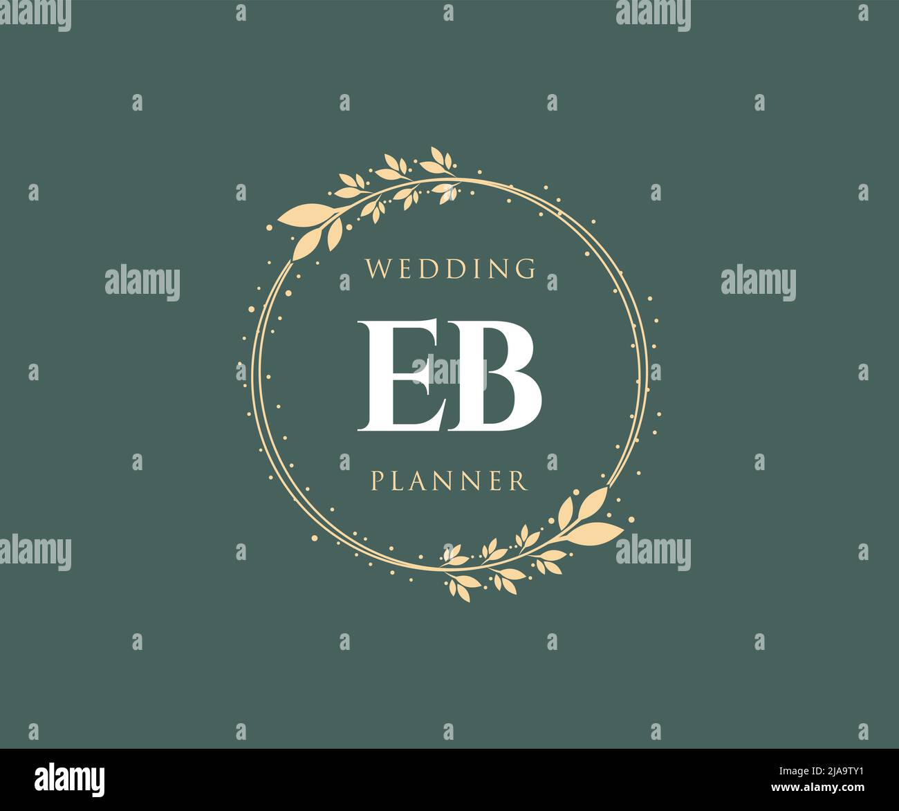 EB Initials letter Wedding monogram logos collection, hand drawn modern ...