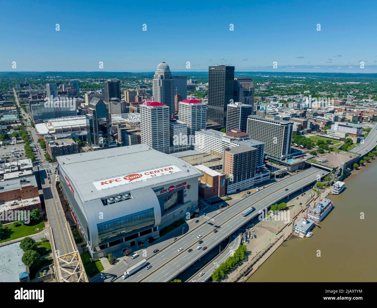 May 28, 2022, Louisville, Kentucky, United States of America: Aerial ...