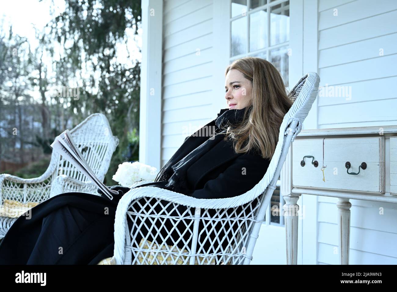 JACINDA BARRETT in HIDE AND SEEK (2021), directed by JOEL DAVID MOORE. Credit: CJ Entertainment ...