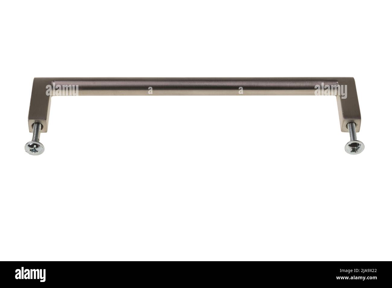 Close up view of locker door handle isolated on white background Stock ...