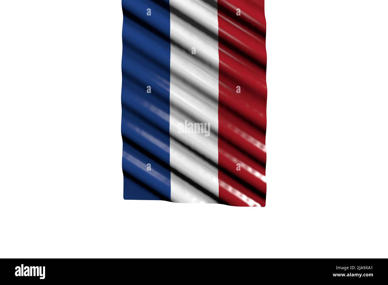 cute celebration flag 3d illustration - shiny flag of Netherlands with ...