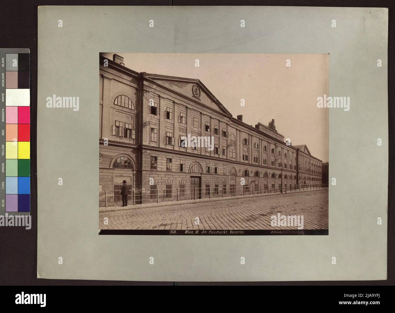 3rd, Am Heumarkt 27 - Heumarkt barracks. August Stauda (1861-1928 ...