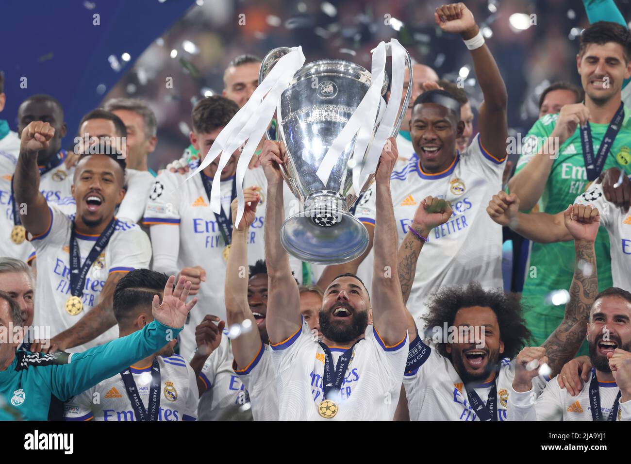 Karim benzema celebrate hi-res stock photography and images - Alamy