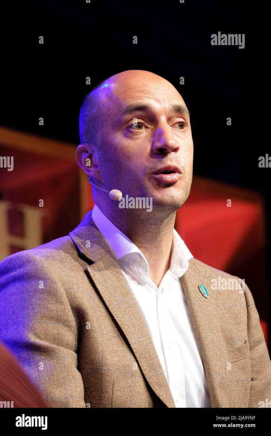 Hay Festival, Hay on Wye, Wales, UK – Sunday 29th May 2022 – Alexandre ...