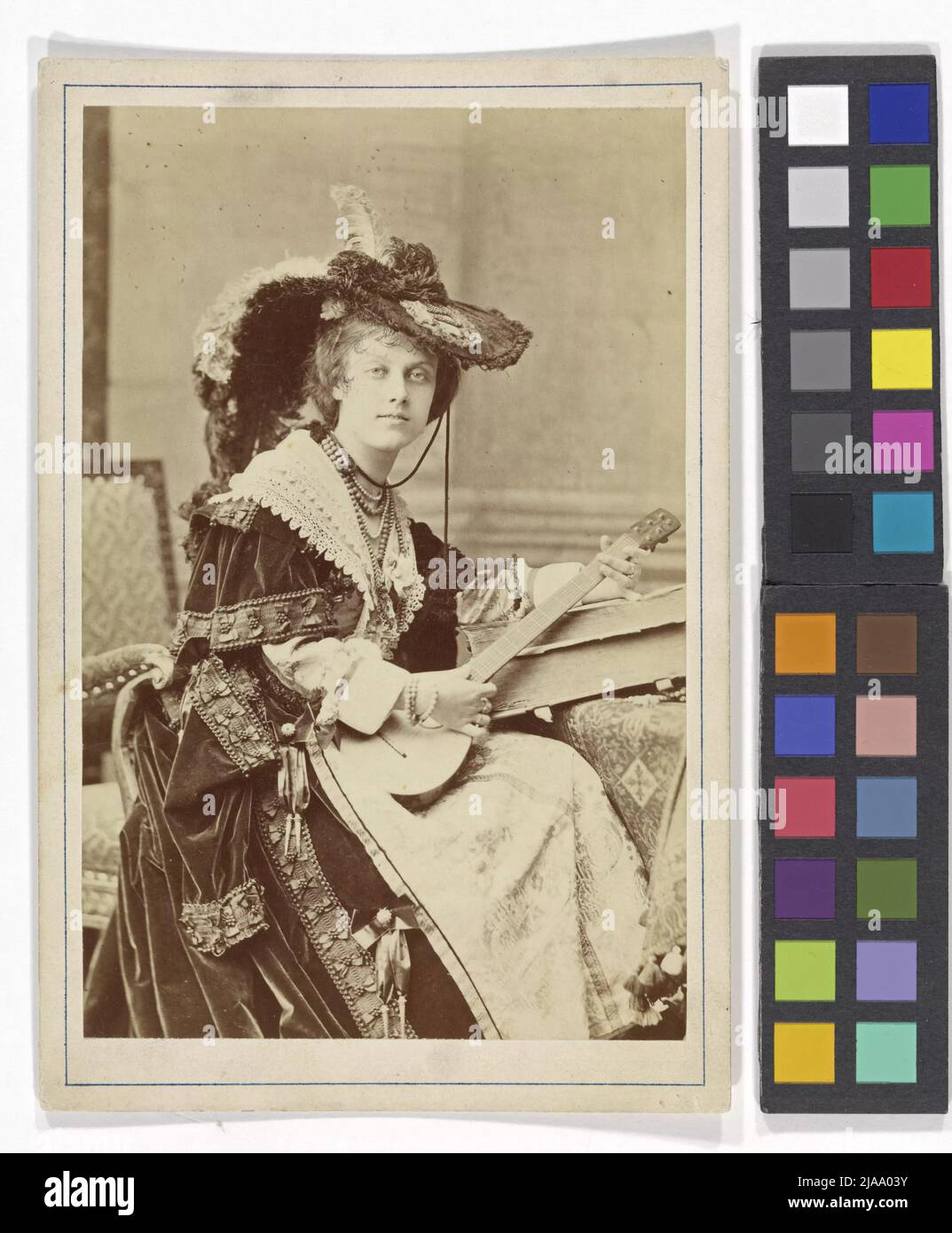 A participant in a Makart style costume festival. Victor [also: Viktor ...