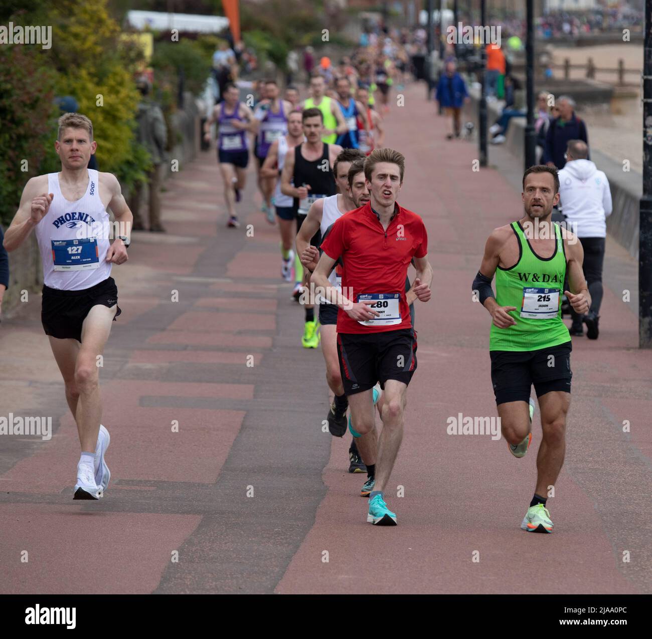 Portobello promenade, Edinburgh, Scotland, UK 29th May 2022. Edinburgh ...