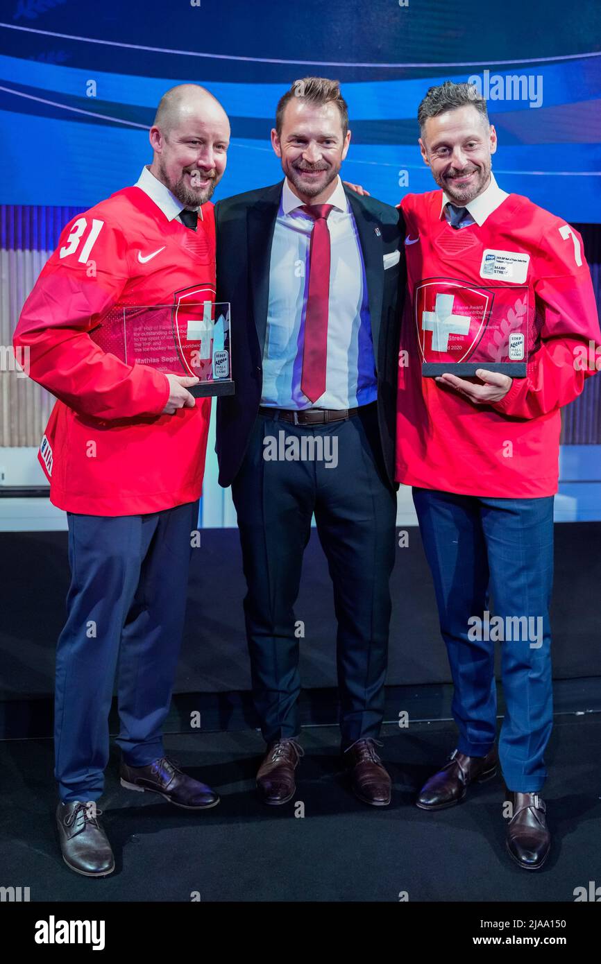 28.05.2022, Tampere, Nokia Arena, IIHF Hall of Fame Induction Ceremony ...
