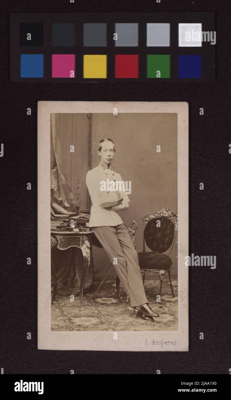 Archduke Ludwig Viktor. Ludwig Angerer (1827-1879), photographer Stock ...