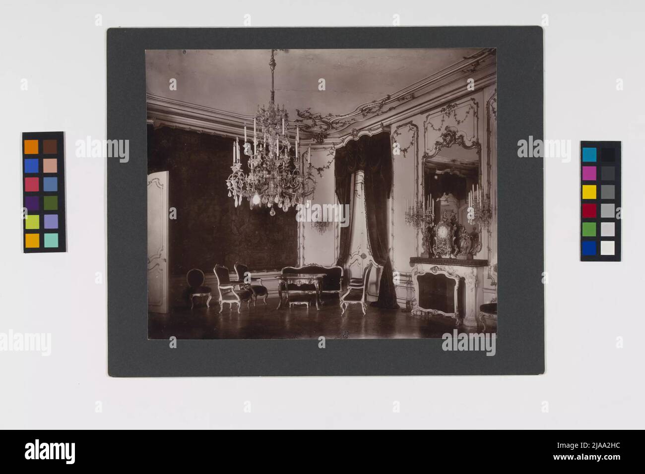1st, Burg - interior views - Amalienburg. Anton Karl (also: A. Carl ...