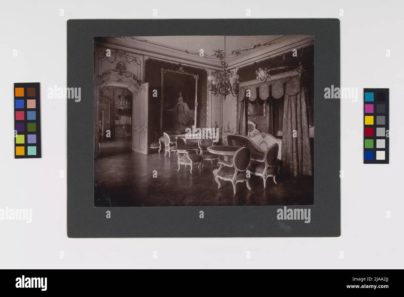 1st, Burg - interior views - Bedroom v. Archduke Franz Karl. Anton Karl ...