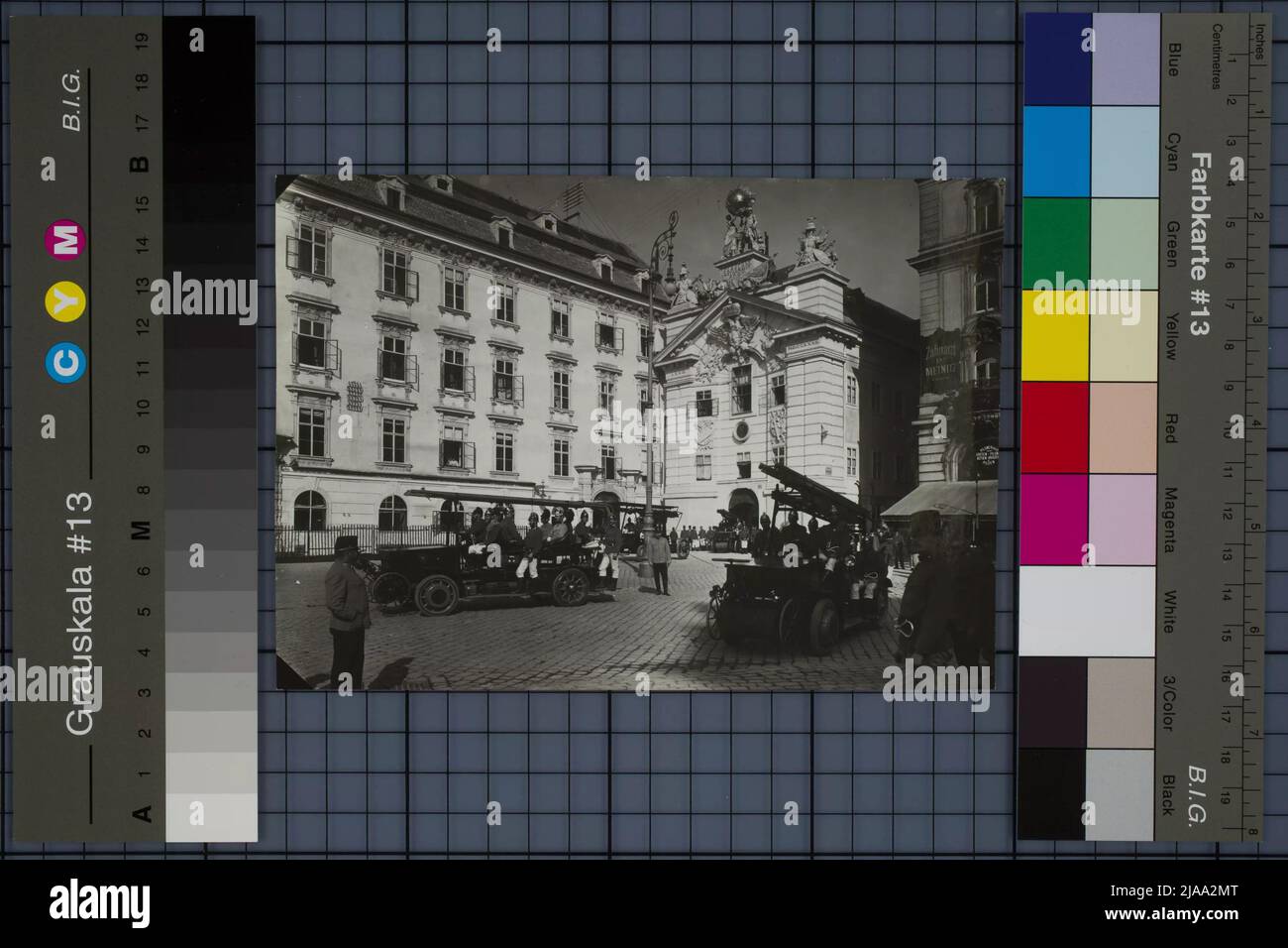 1st, at the farm 10 - fire brigade center (reproduction). Gerlach ...