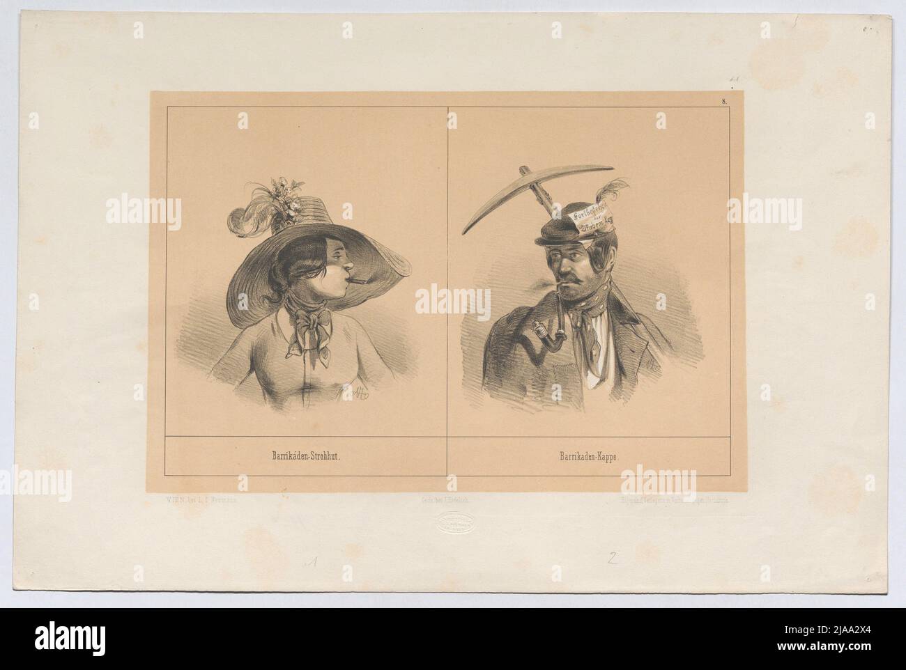 Barricade straw hat hi-res stock photography and images - Alamy