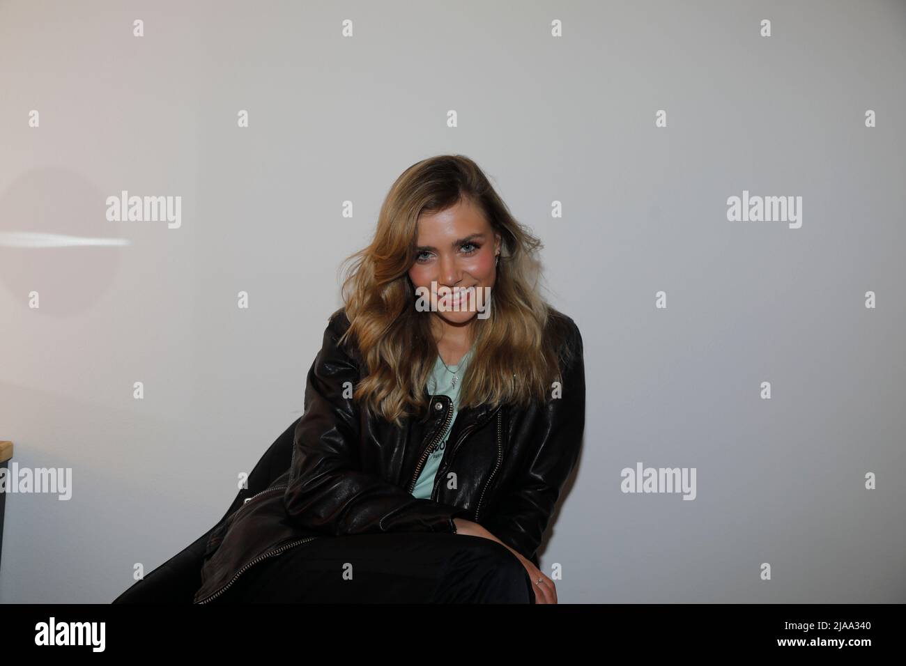 Marie Wegener bei einem Live Auftritt im Messepark Löbau (Fotocall ...