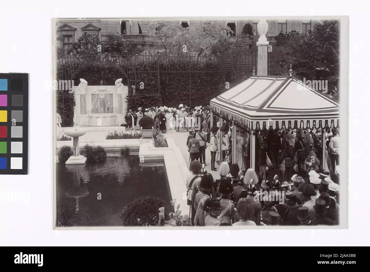 Unveiling of the Empress Elisabeth monument in the Vienna Volksgarten ...