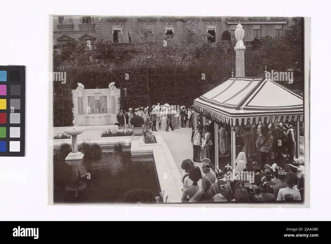 Unveiling of the Empress Elisabeth monument in the Vienna Volksgarten ...