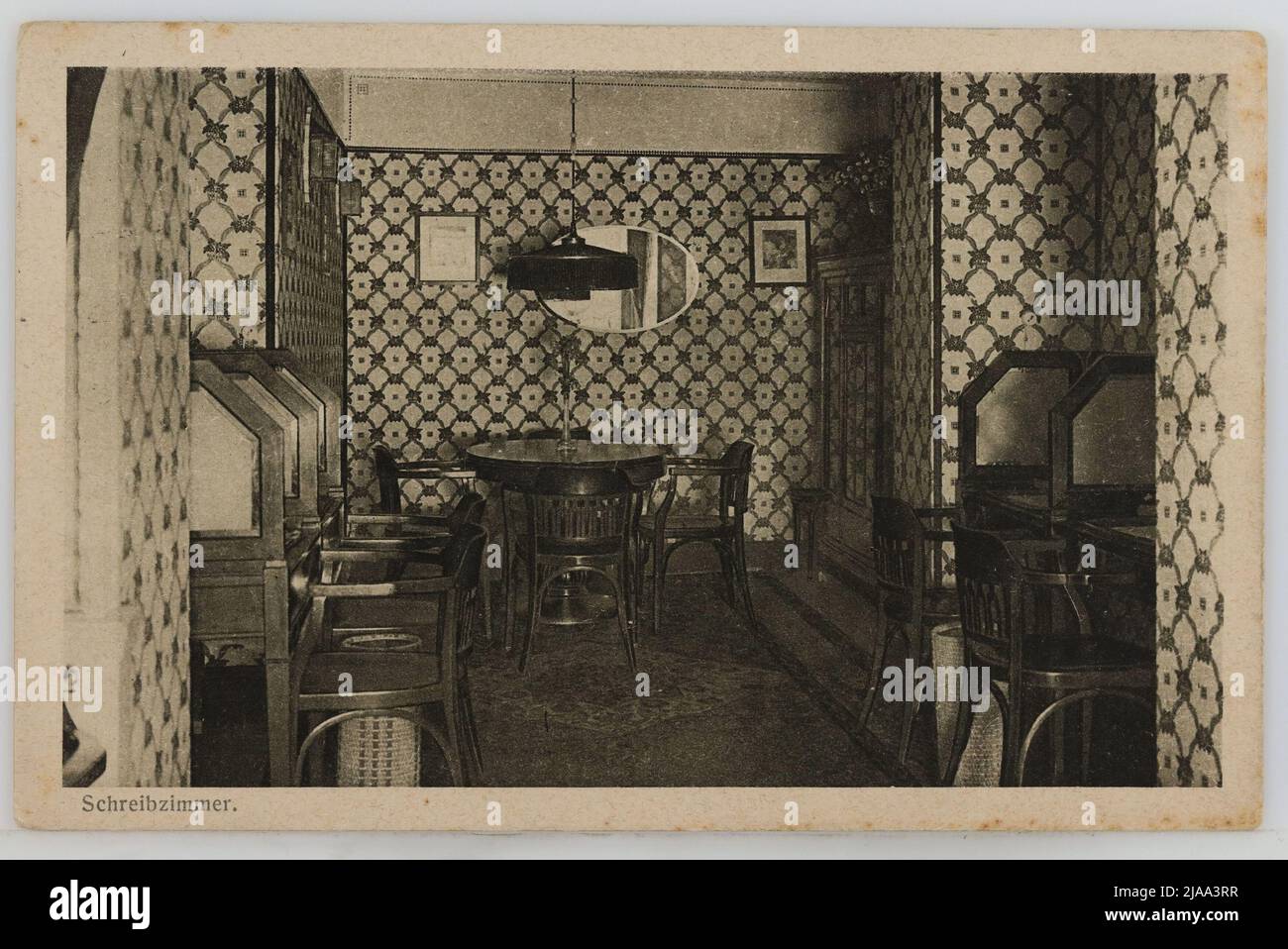 1st, Stephanplatz 8 - writing room in the Café de l'eur Europe ...