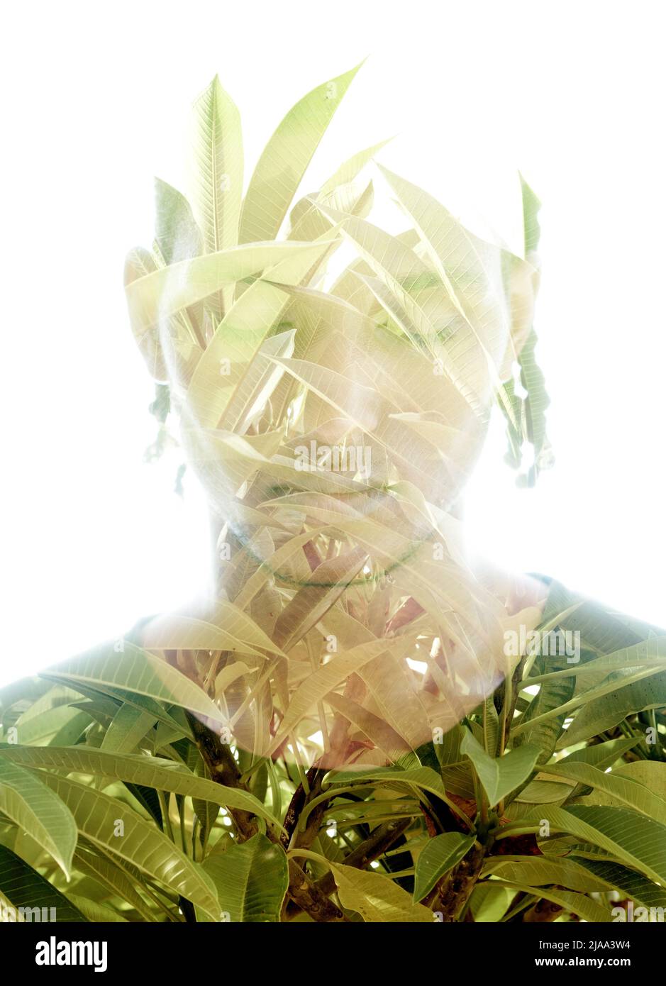 Contemplative art in nature hi-res stock photography and images - Alamy